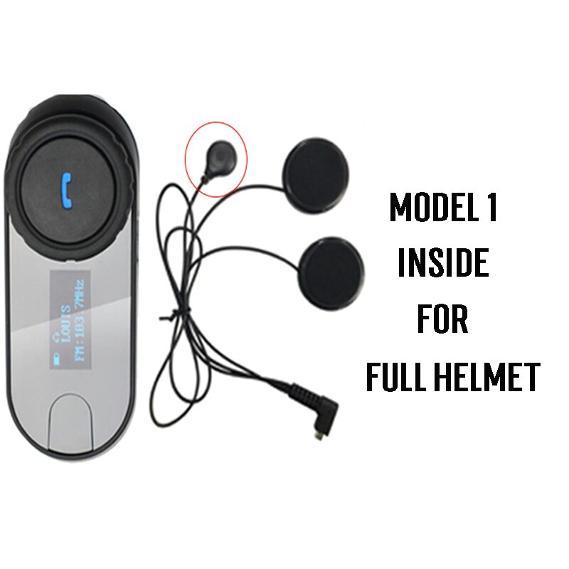 Motorfiets Bluetooth Headset Intercom Helm Headset... – Grandado