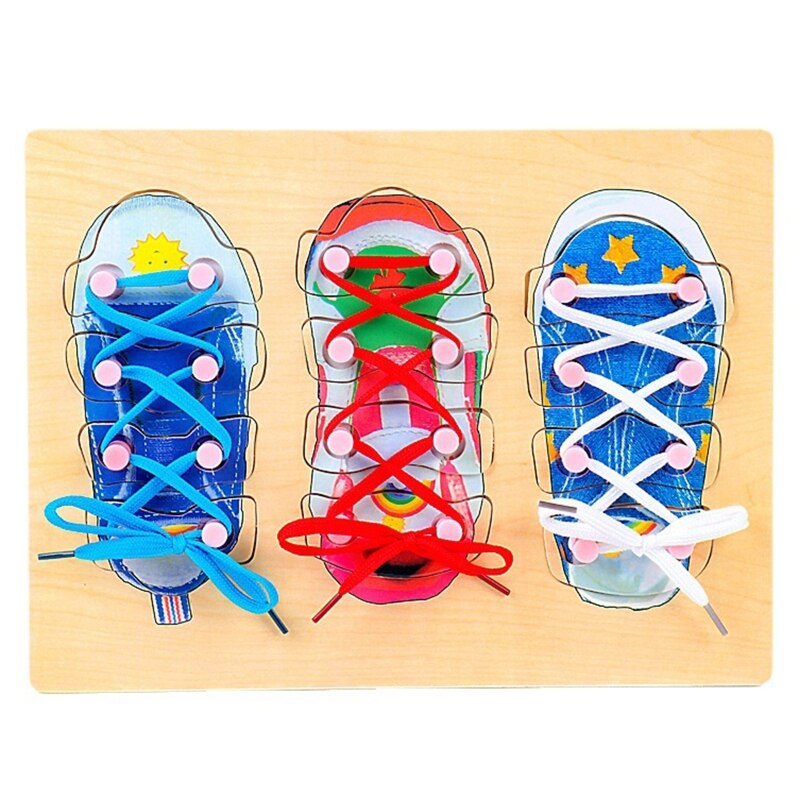 Brain Development Threading Toy Basic Life Skill L... – Grandado