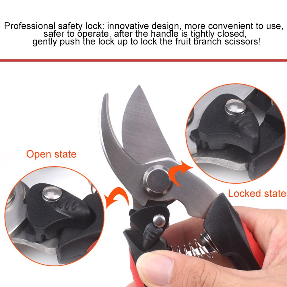 Gardening Scissors Pruning Shears Flowers Stainles... – Vicedeal