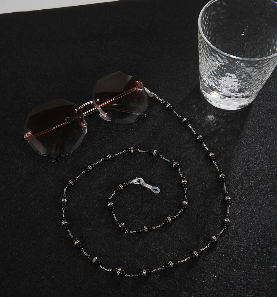 Teamer Mode Masker Ketting Voor Vrouwen Zwarte Kra... – Grandado