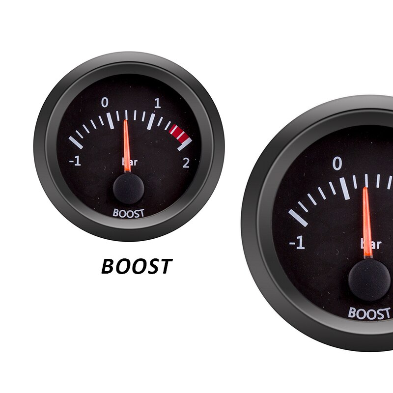 Car Gauge 2" 52mm Boost Gauge Water Oil Temperatur... – Vicedeal