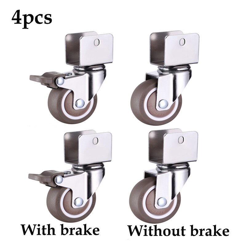 4pcs 2in furniture Soft rubber splint universal si... – Vicedeal