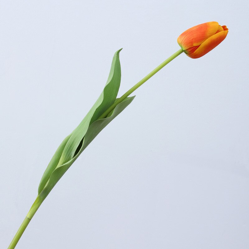 Luxury Real Touch Tulip Long branch Artificial flo... – Vicedeal