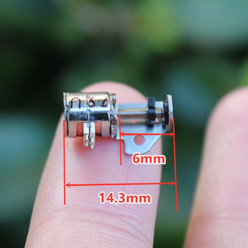 Tiny 6mm 2-Phase 4-Wire Precision Stepper Motor Sl... – Vicedeal