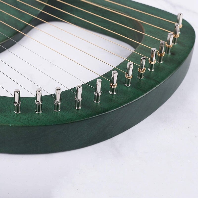 Lyre Harp 16 String Harp Heptachord Mahogany Lye H... – Grandado