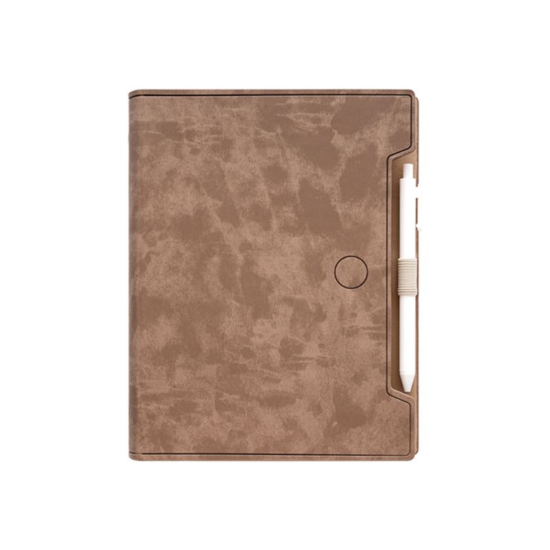 PU Leather A5 Notebook Loose Leaf Diary Binder Pla... – Grandado