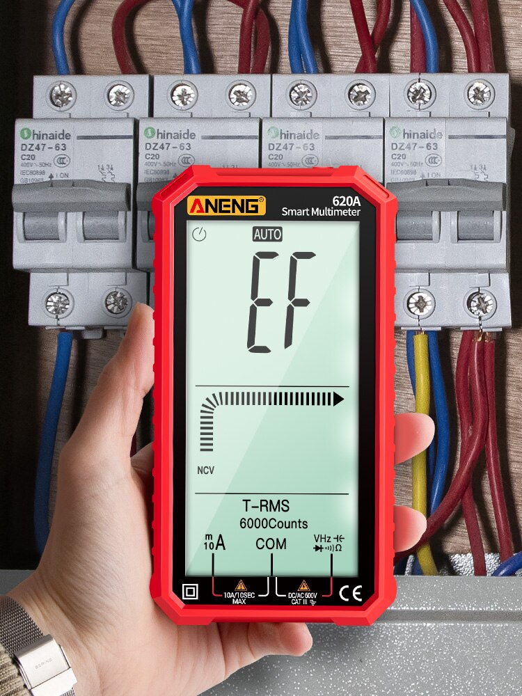 ANENG 620A Digital Multimeter AC/DC Ammeter Volt O... – Grandado