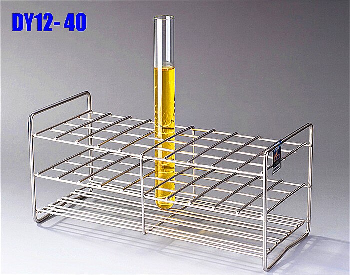Test Tube Rack 40 Holes Dia.13.5mm Stainless Steel... – Grandado