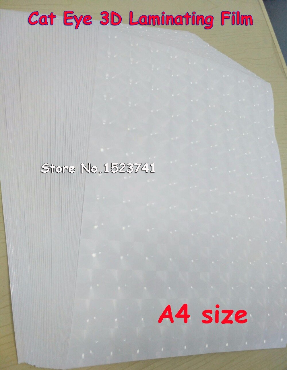 10 Stks/partijen A4 Size Cat Eye 3D Textuur Koud L... – Grandado