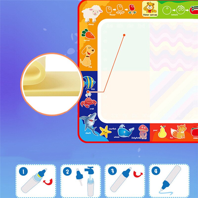 Children Education Magic Water Painting Board Magi... – Vicedeal
