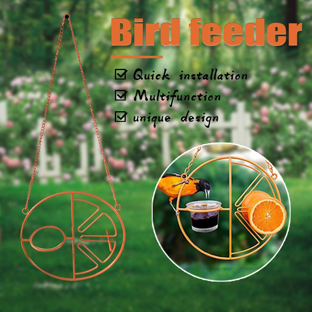 Metal Bird Feeder For Feeding Outdoor Balcony Outd... – Grandado