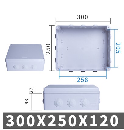 R type Plastic Waterproof Junction Box Outdoor Sea... – Grandado