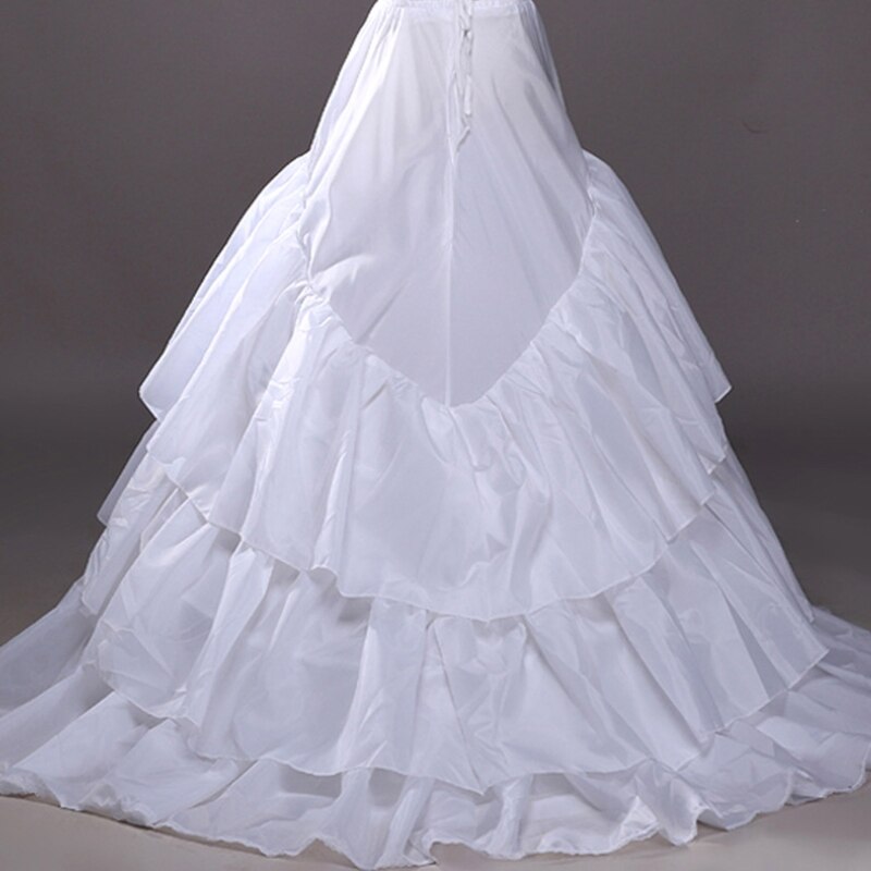 Women Trumpet Fishtail Petticoat 3 Layer Ruffled T... – Grandado