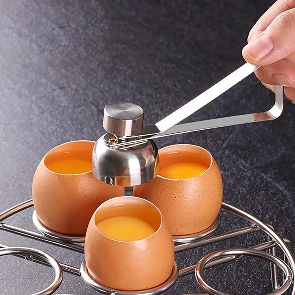 Egg cutting tool stainless steel egg cutter shell ... – Vicedeal
