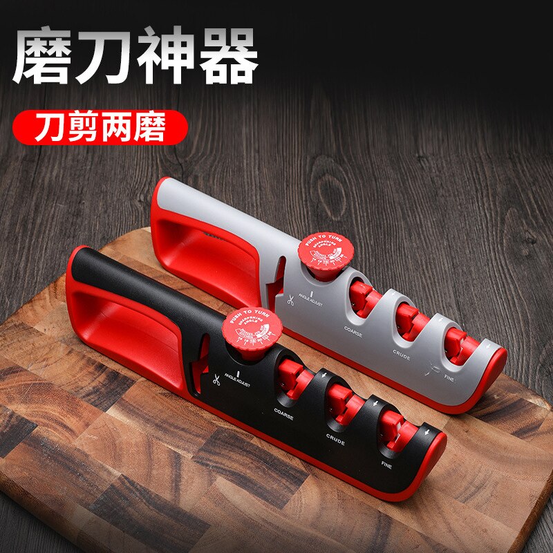 4 in 1 kitchen knife sharpener multifunction Sharp... – Vicedeal
