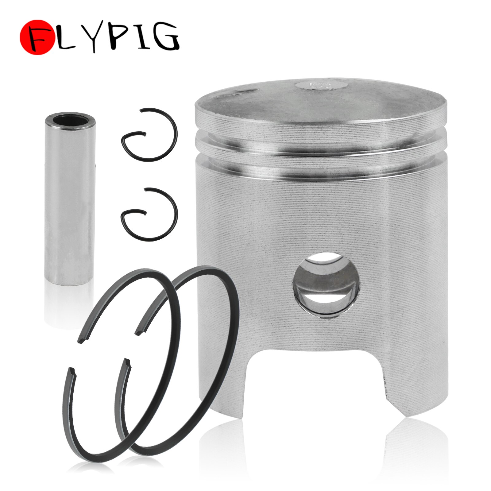 Flypig 47Mm Piston Ring Kit W/Naald Voor Yamaha PW... – Grandado