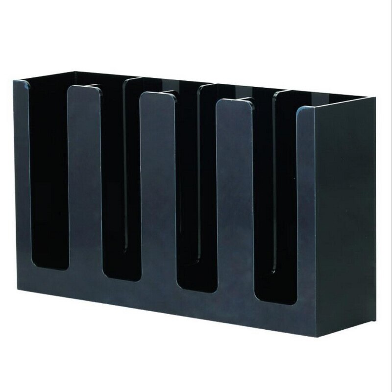 Black Vertical cup holder, two grida crylic paper ... – Vicedeal