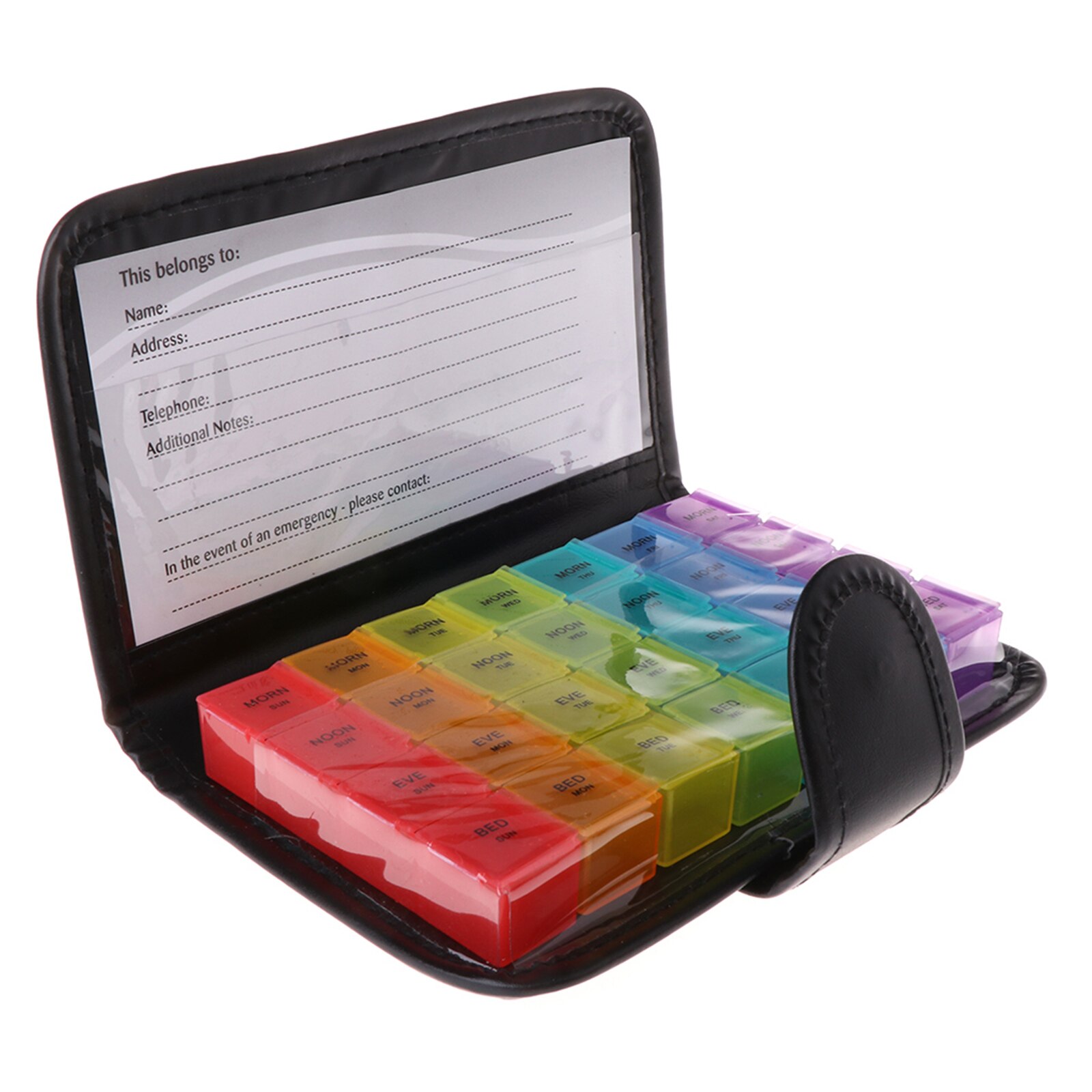 Extra Large Pill Case Organizer 7 Day Weekly XL Tr... – Vicedeal