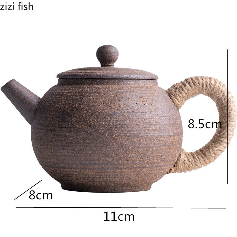 Stoneware Teapot Ceramics Make A Teapot Kung Fu Te... – Grandado