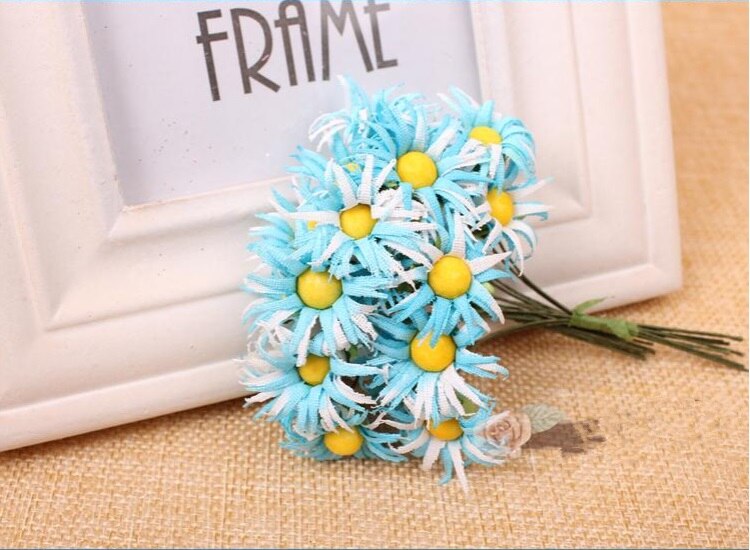 Mini ramo de flores artificiales de seda Gerbera, ... – Grandado