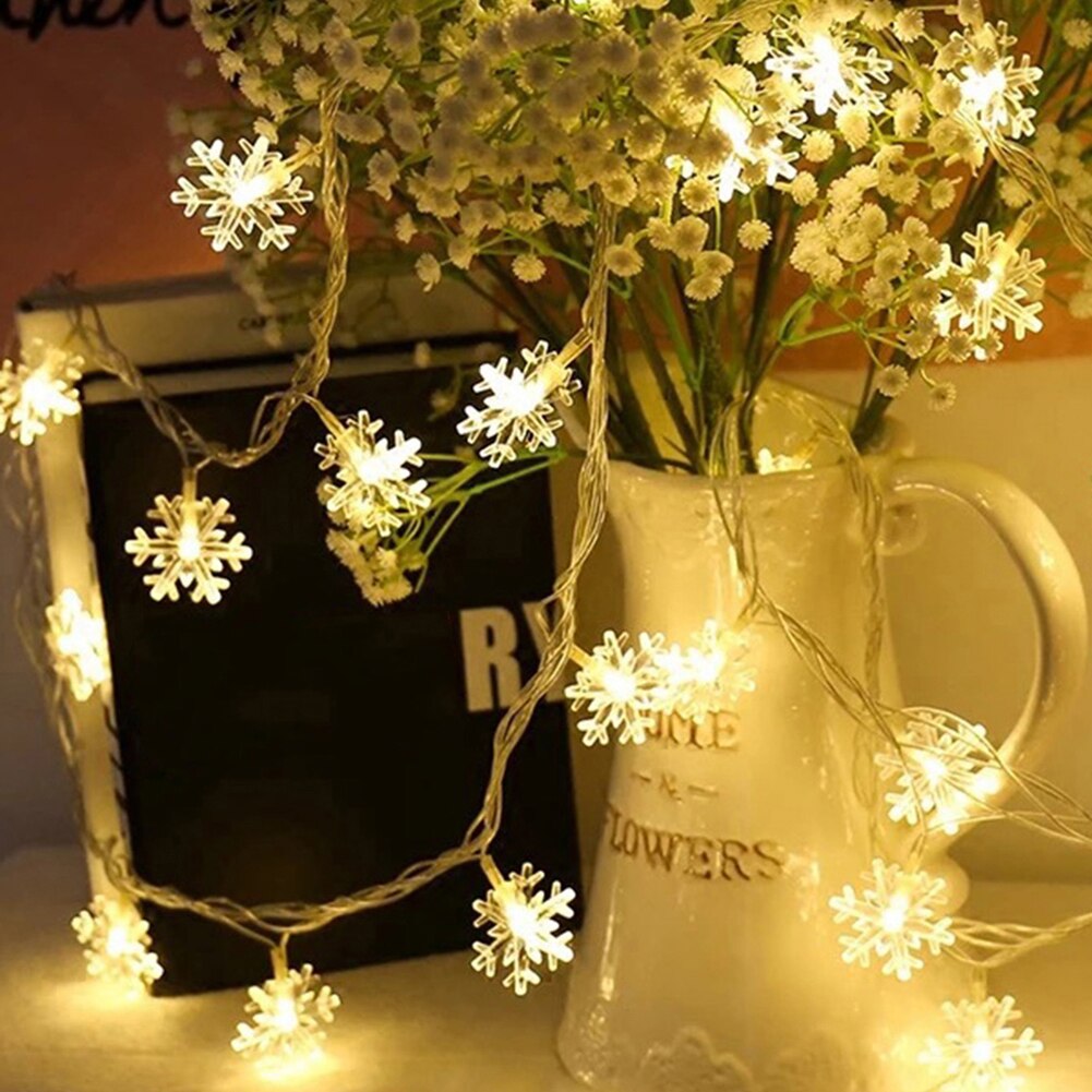 Usb 20LED Sneeuwvlok Vorm Fairy Light Kerst Party ... – Vicedeal