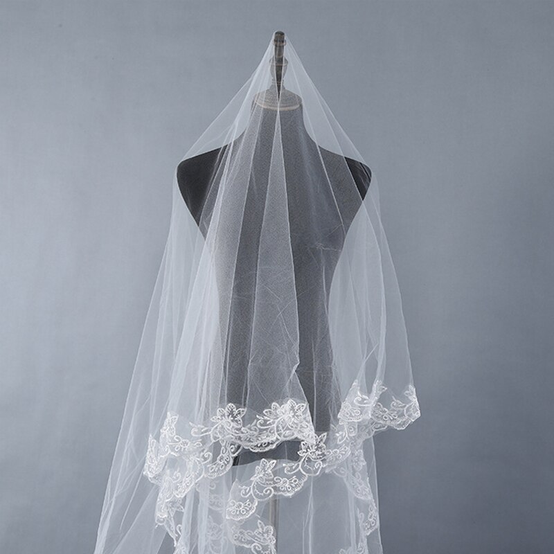 2.8M Wedding Accessories Long Veil Bridal Veil Hai... – Grandado