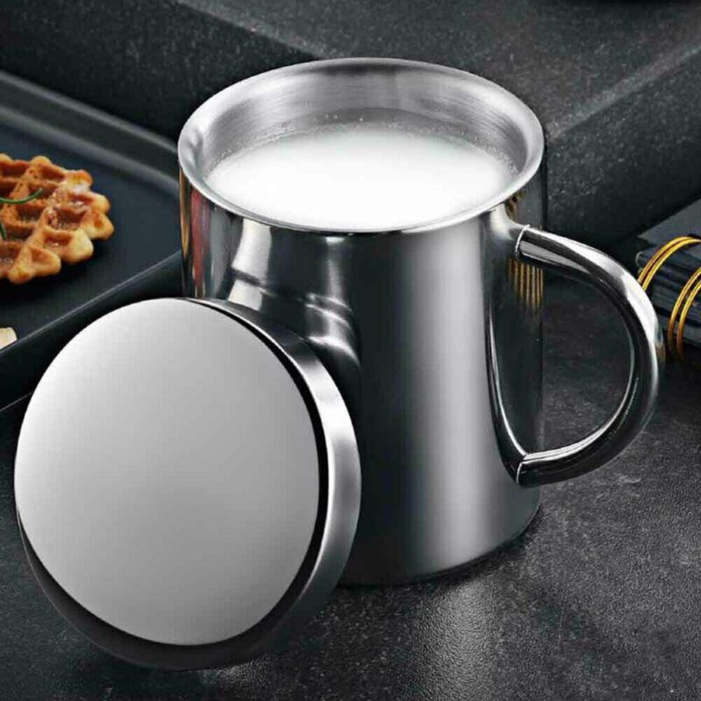 Bier Koffie Mok Wijn Thee 200/260/500Ml Zilver Met... – Vicedeal