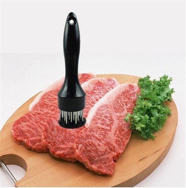 Steak Pork Chop Fast Loose Meat Tenderizer Needle Stainless Steel