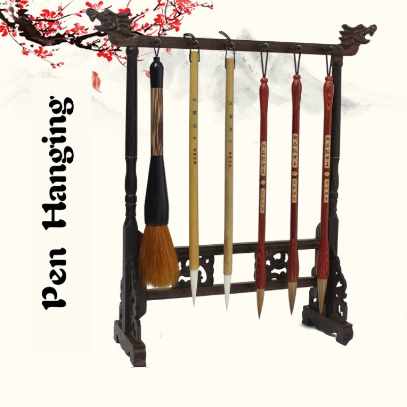 Traditional Chinese Brushes Pen Holder Calligraphy... – Vicedeal