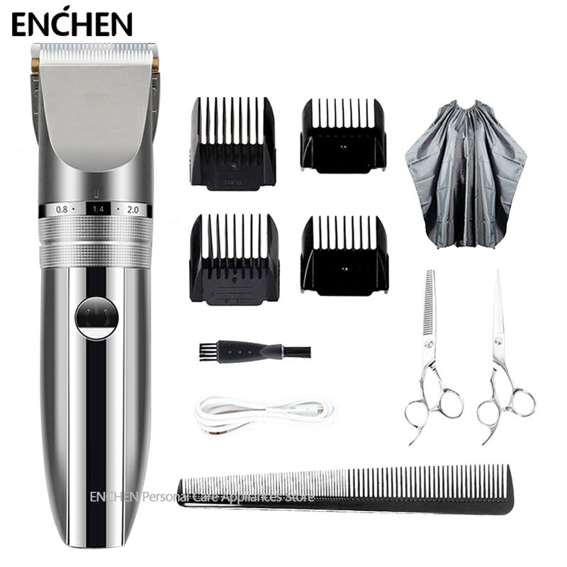 Enchen Hair Trimmer Clipper Electric Beard Trimmer... – Grandado