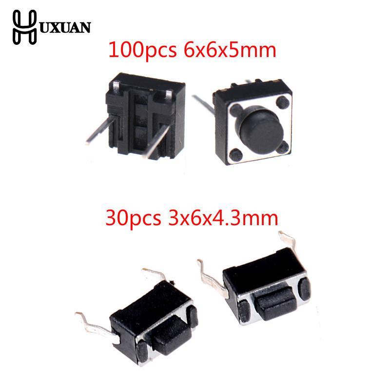 30/100pcs/lot Mini Micro Momentary Tactile Push Bu... – Grandado