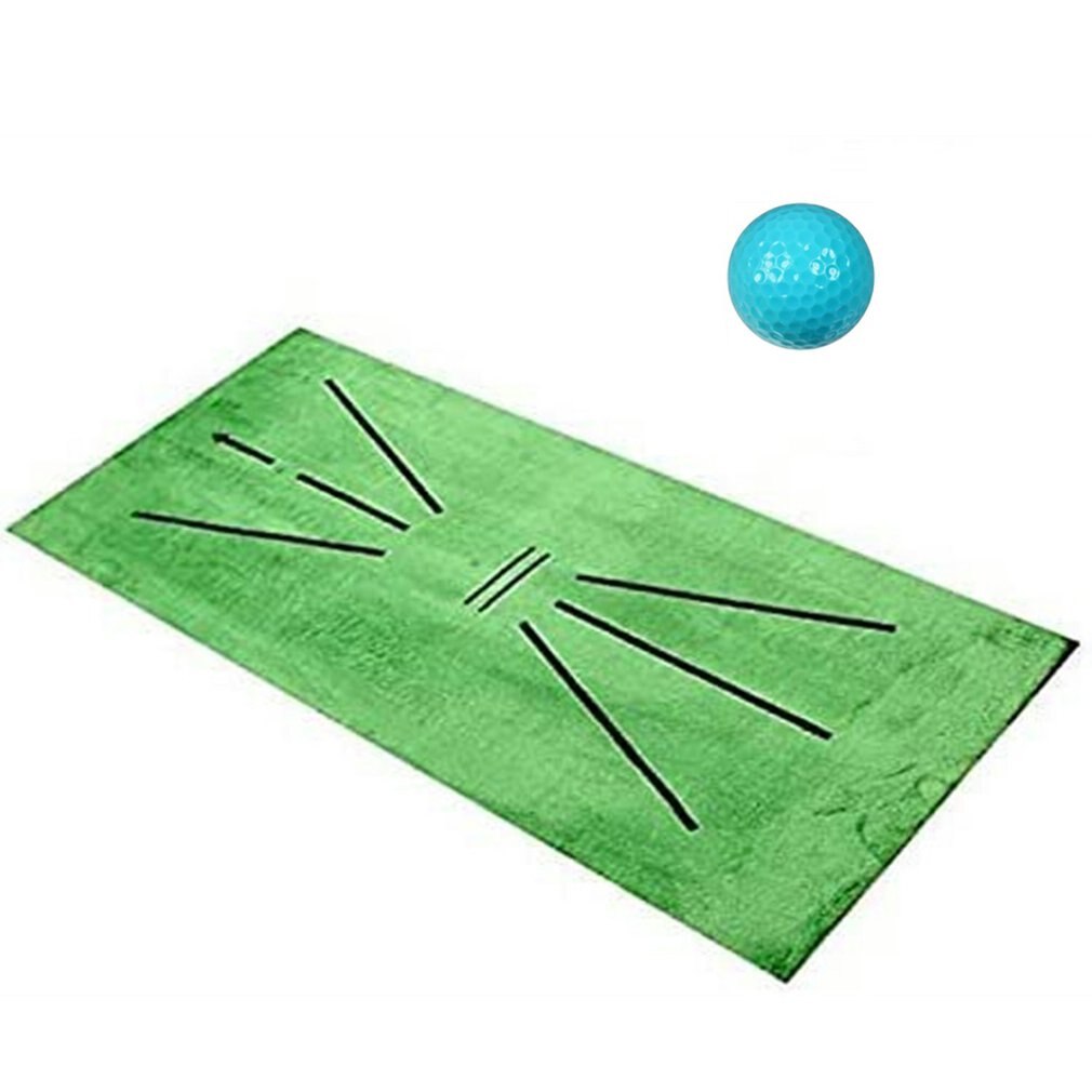Golf Training Mat Golf Practice Training Auxiliary... – Grandado