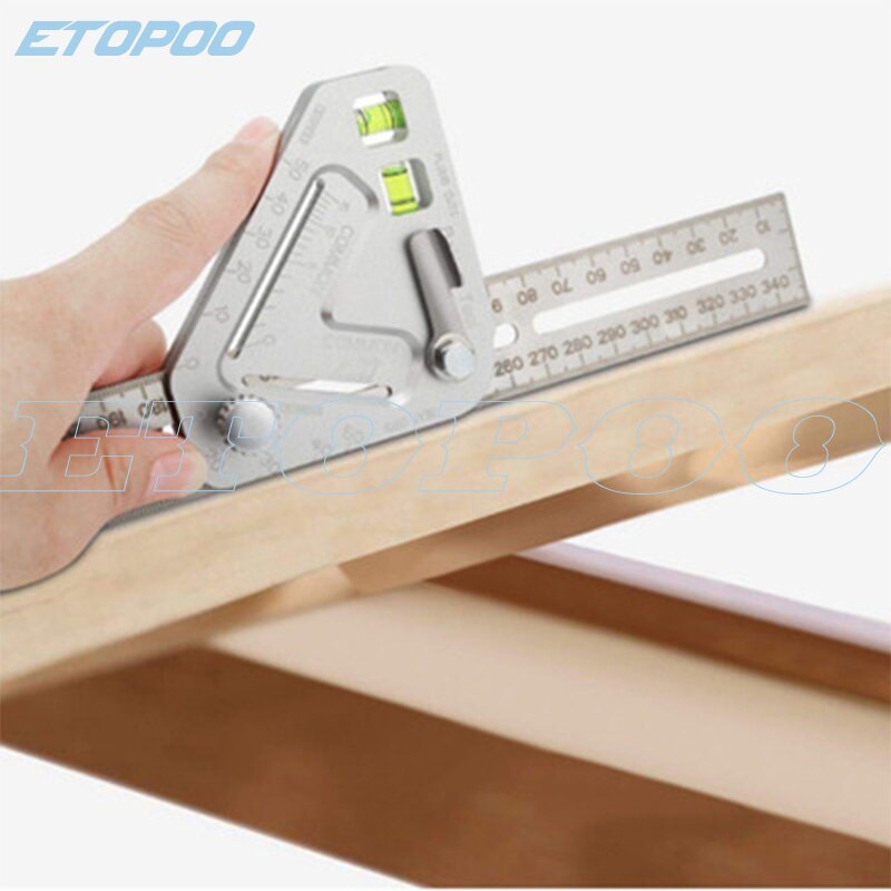 340mm Multi-function Rulers Woodworking triangle r... – Vicedeal