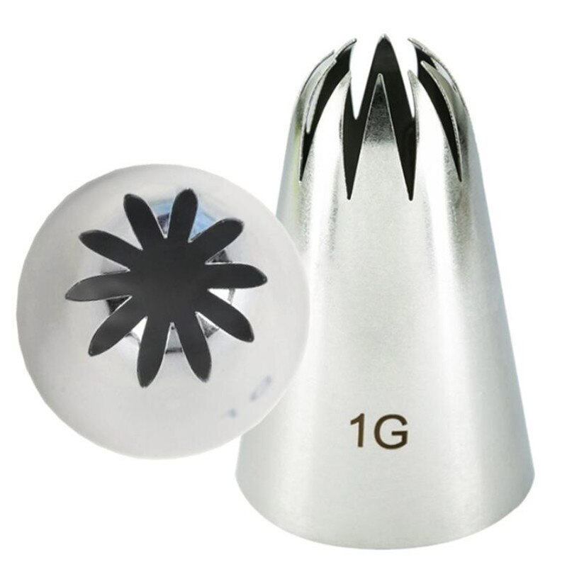 4 Stuks Grote Icing Piping Nozzles Voor Decorating... – Grandado