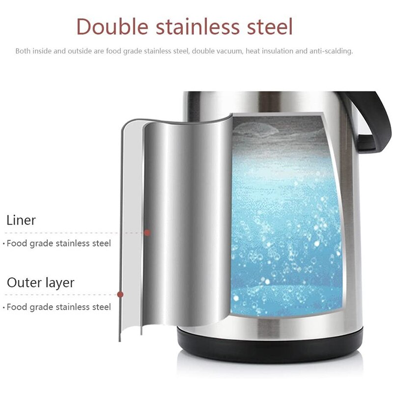 Airpot Thermal Coffee Carafe and Coffee Server, St... – Grandado