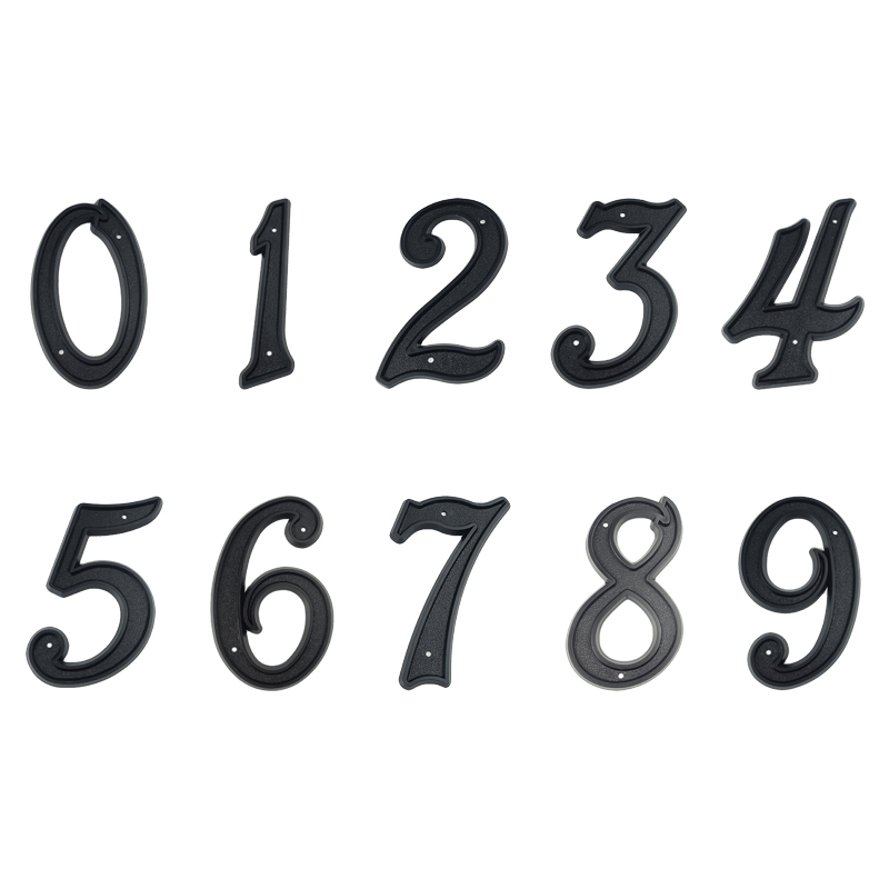 139mm Big 3D House Number Door Home Address Number... – Grandado