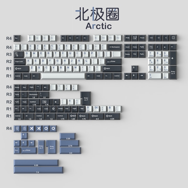Keycaps for Mechanical Keyboard ABS Double Shot Ar... – Vicedeal