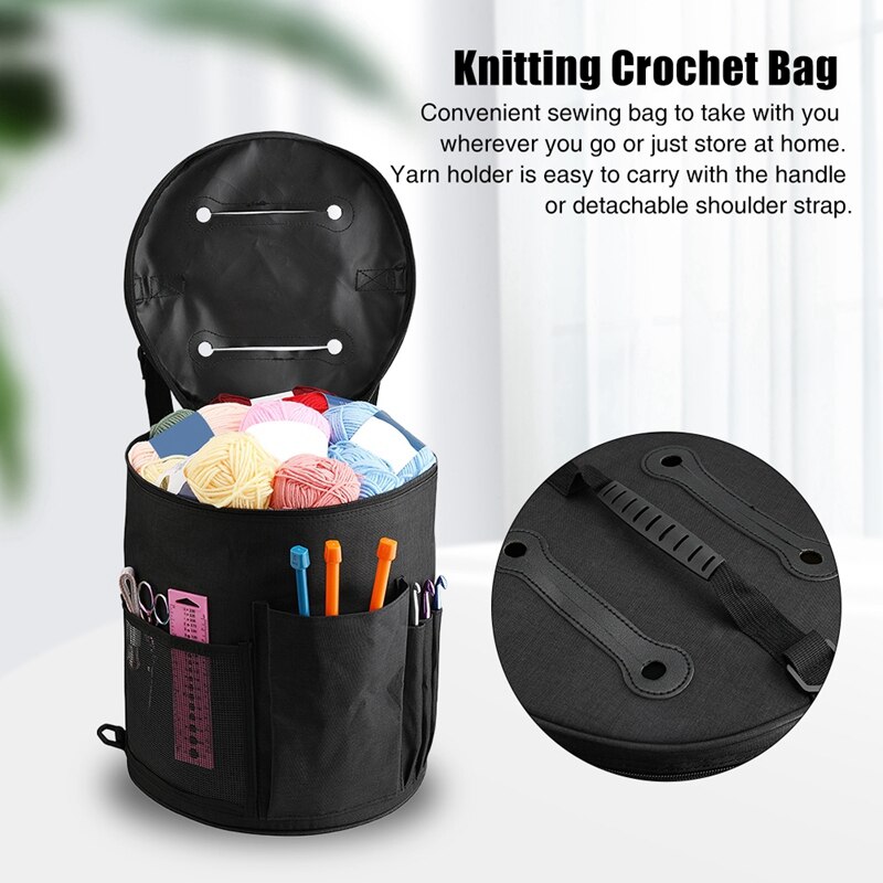 Wool Storage Cylinder Bag Oxford Cloth Large Capac... – Grandado