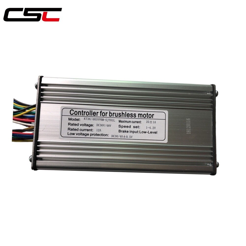 Elektrische Fiets Controller 36 48v 500W Ebike Bor... – Grandado