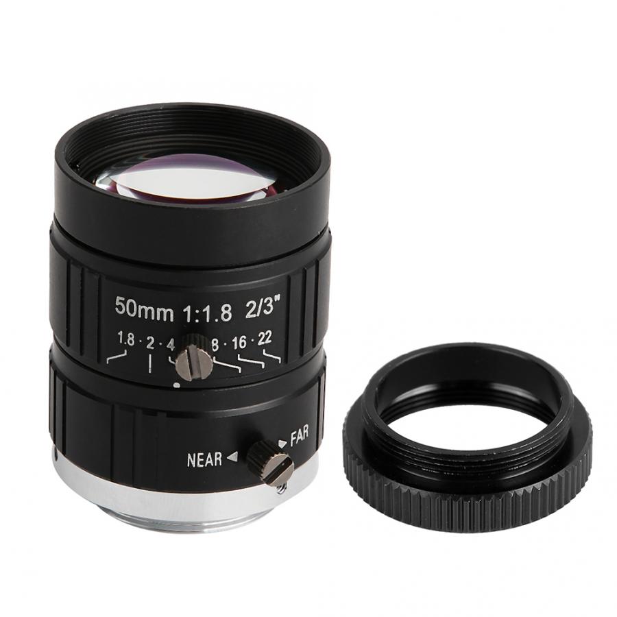 5MP HD Camera Lens 50mm Focal-Length Manual Apertu... – Vicedeal