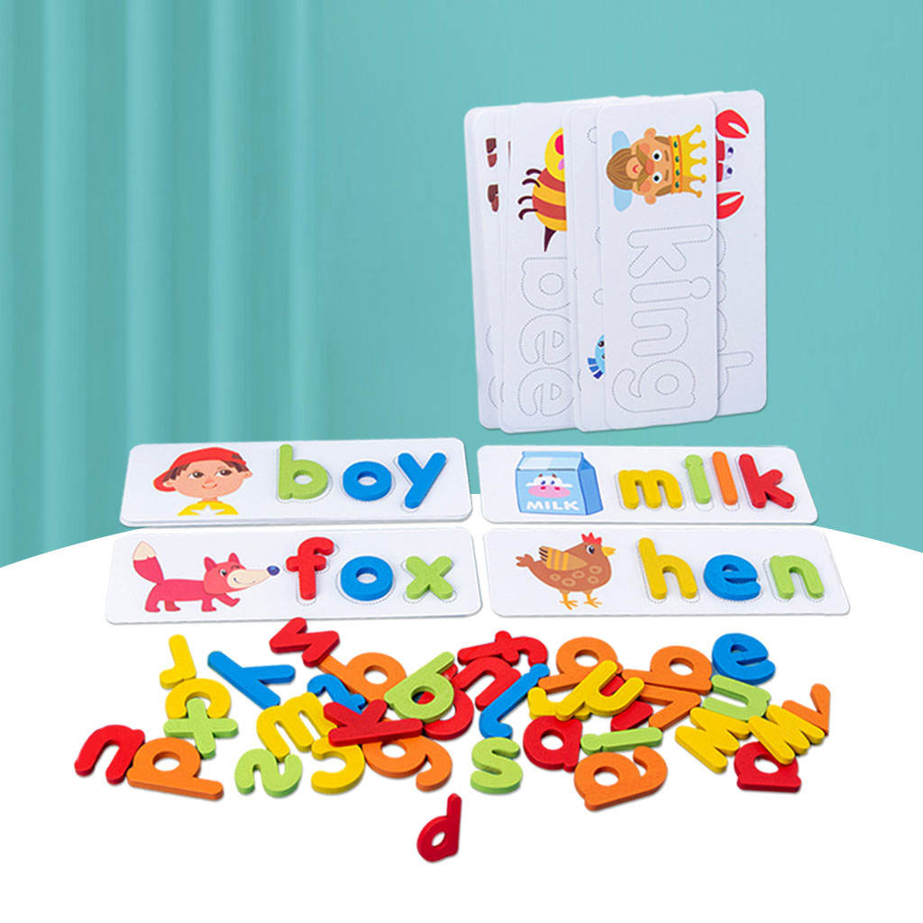 Spelling Word Puzzle Game Alphabet Abc Spelling Le... – Grandado