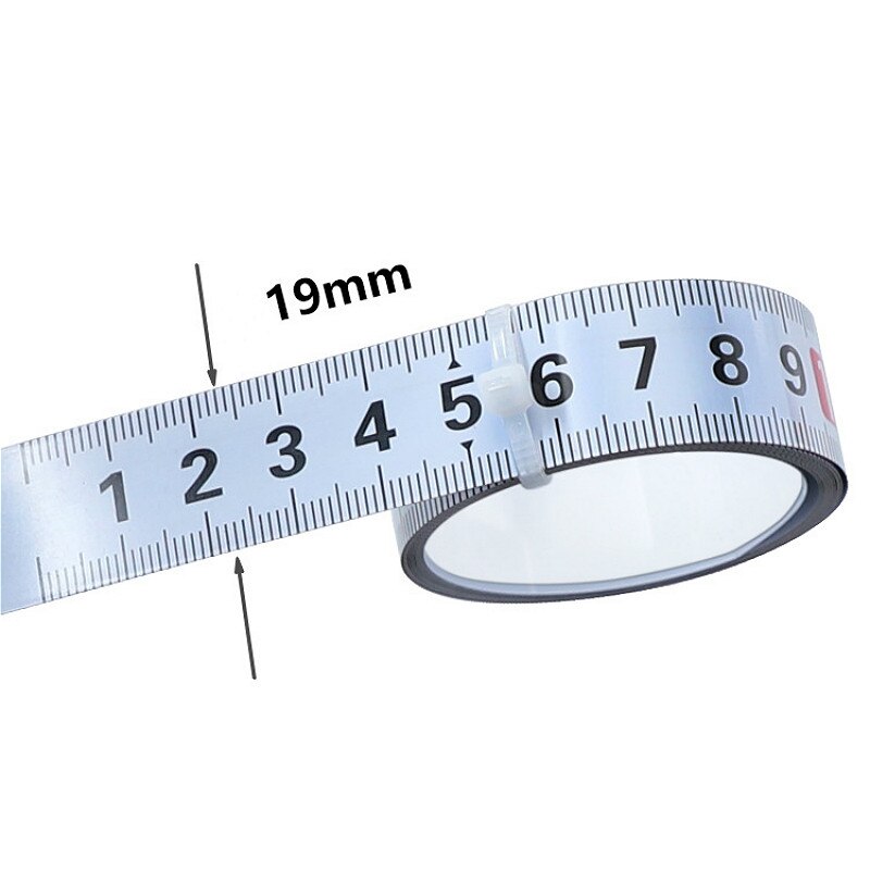 1-5M Mijter Track Meetlint 19Mm Stalen Zelfklevend... – Grandado