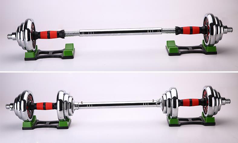 1set 15kg Adjustable dumbbell men's fitness equipm... – Grandado