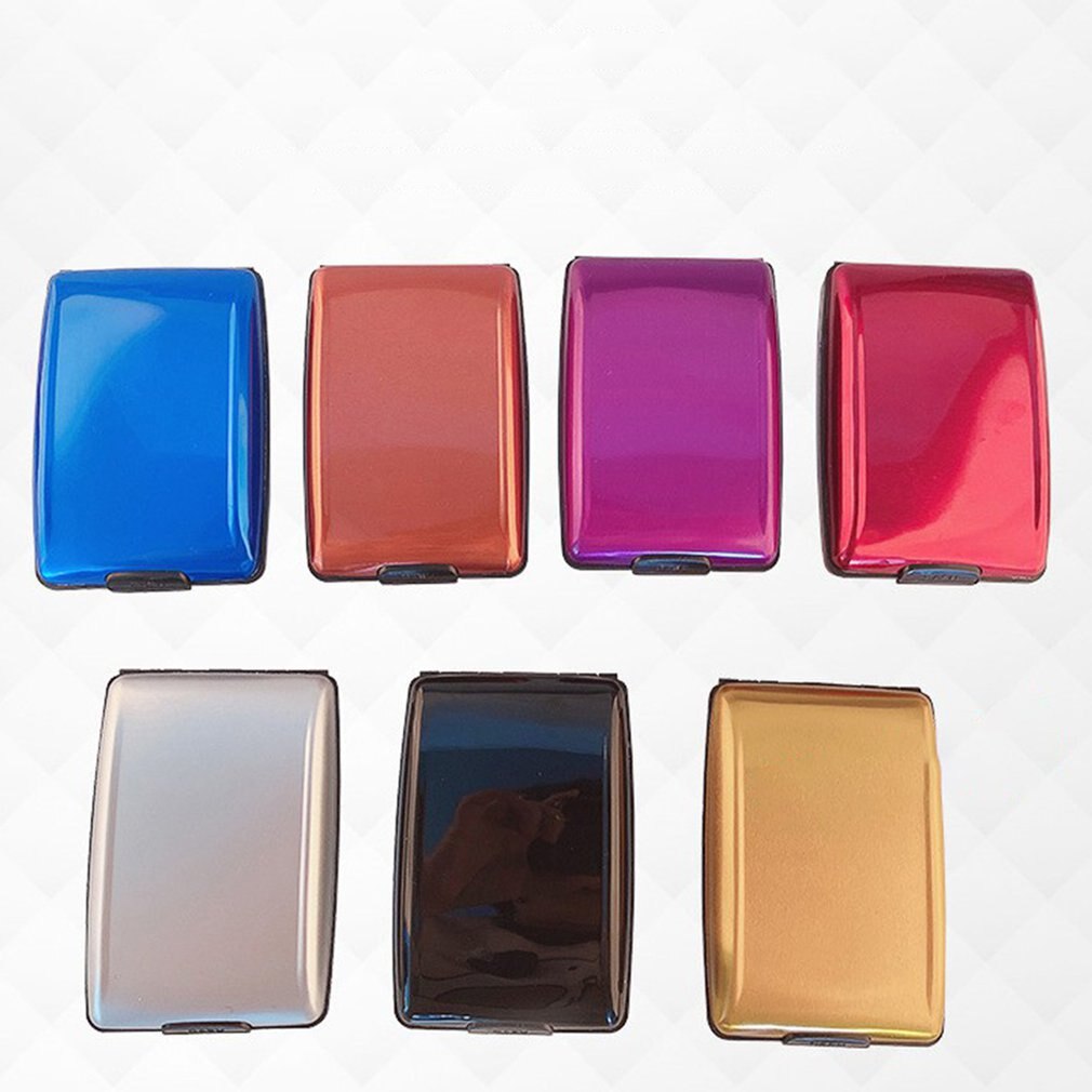 Multi-function Card Case Aluminum Credit Card Case... – Grandado