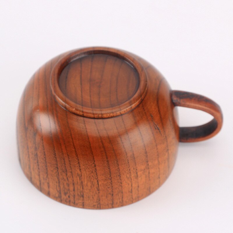 Wood Small Handmade Natural Solid Wood Tea Cup Woo... – Vicedeal