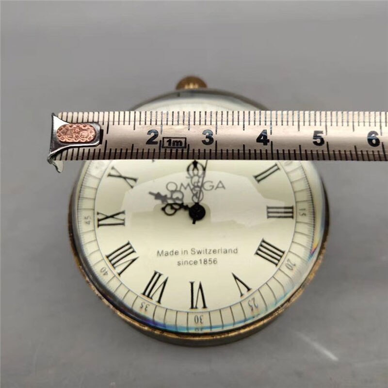 Retro Clock 5cm Brass Glass Ball Mechanical Ancien... – Vicedeal