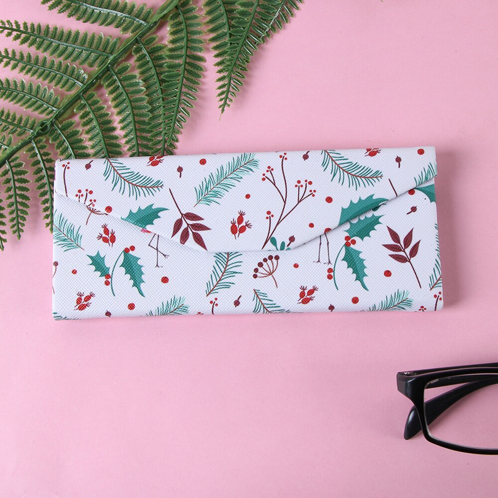Folding Glasses Case Storage Box Cute Fresh Flat M... – Vicedeal