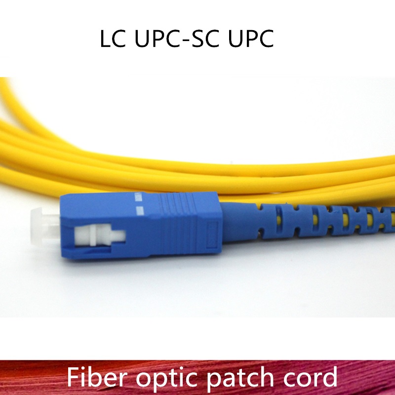 LC/UPC to SC/UPC Fiber Optic Patch Cord Cable LC-L... – Vicedeal