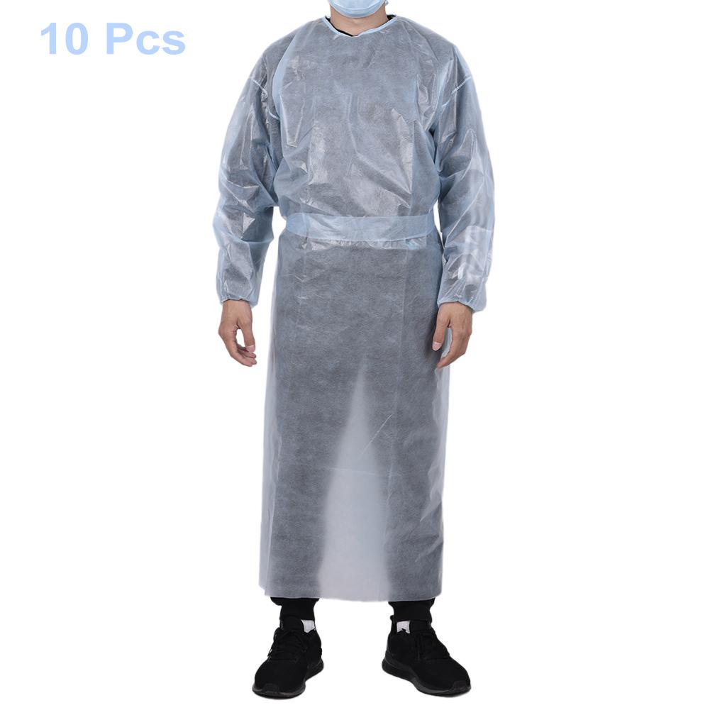 10 Uds. Bata de aislamiento de protección desechab... – Grandado