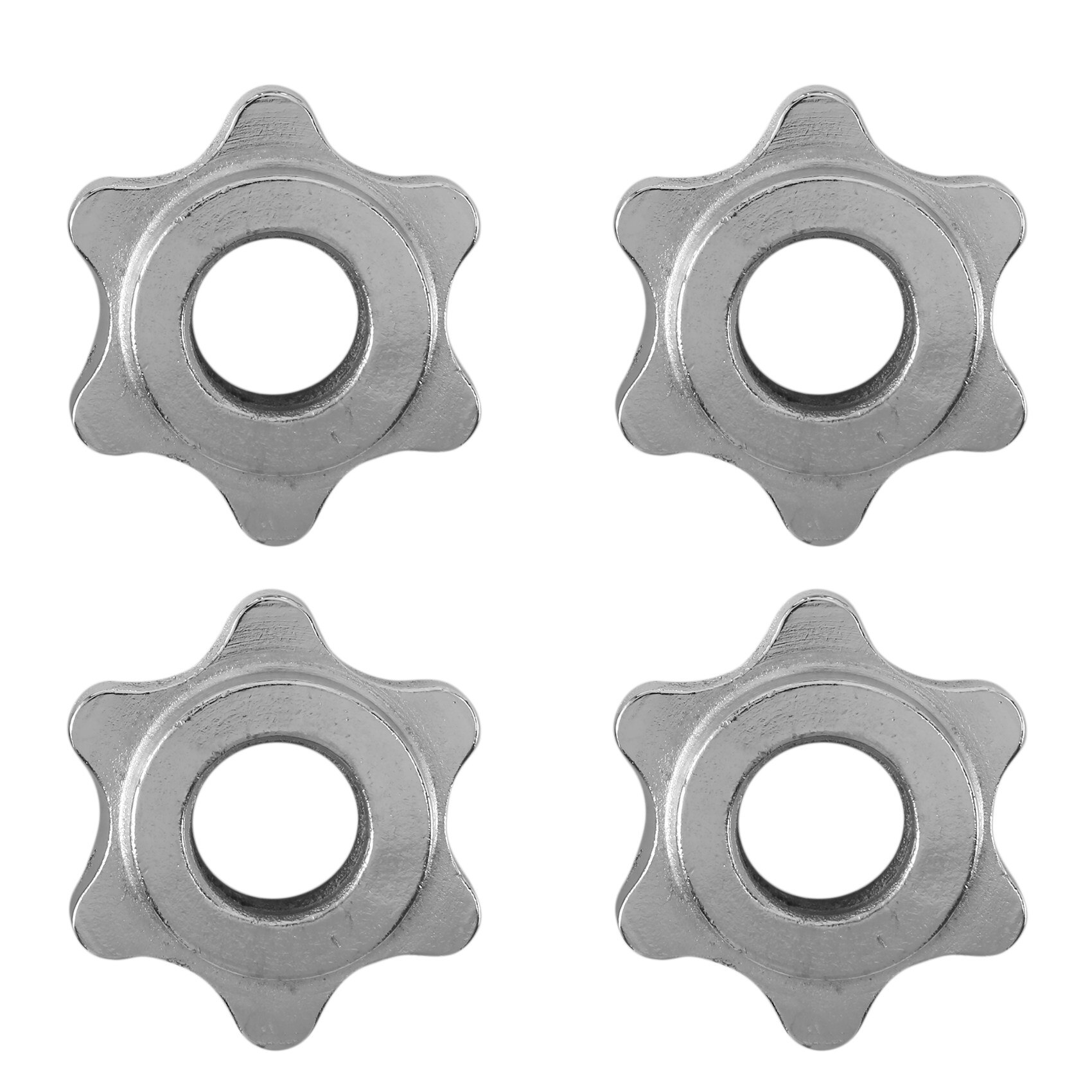 4Pcs 25mm Dumbbell Rod Nut,Spinlock Collars for Pl... – Grandado